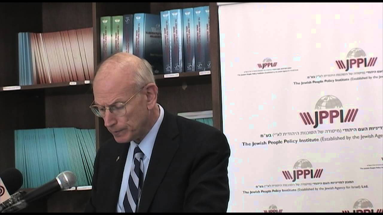 JPPI 2012-2013 Annual Assessment Presentation to the Israeli Cabinet ...