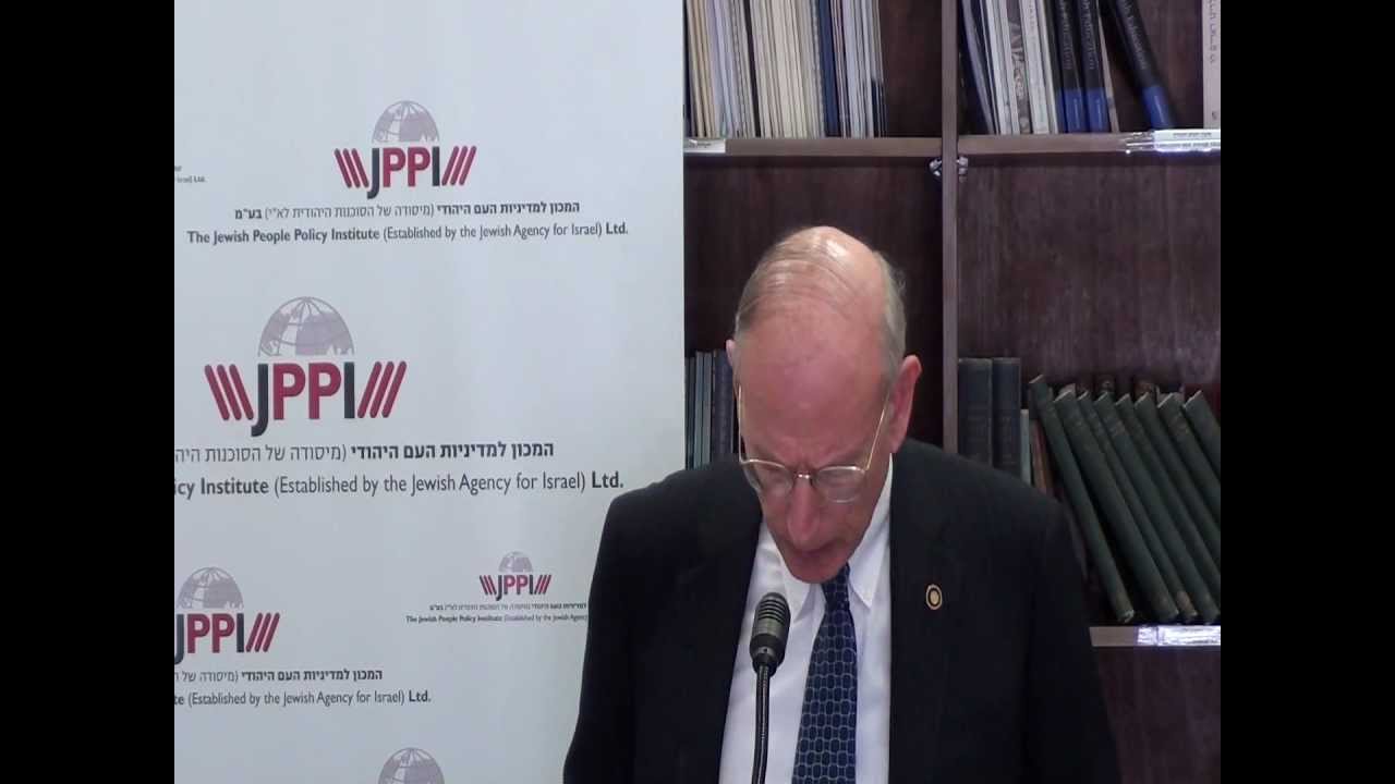 Amb. Stuart Eizenstat Presents His Newest Book - The Jewish People ...