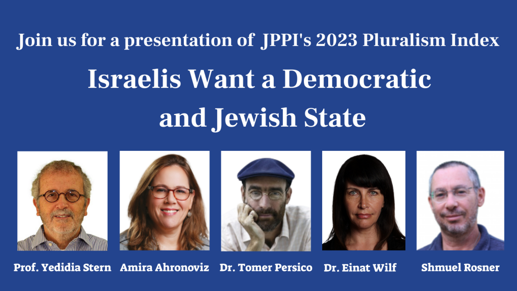 JPPI Event: Presentation of findings from the 2023 Pluralism Index ...