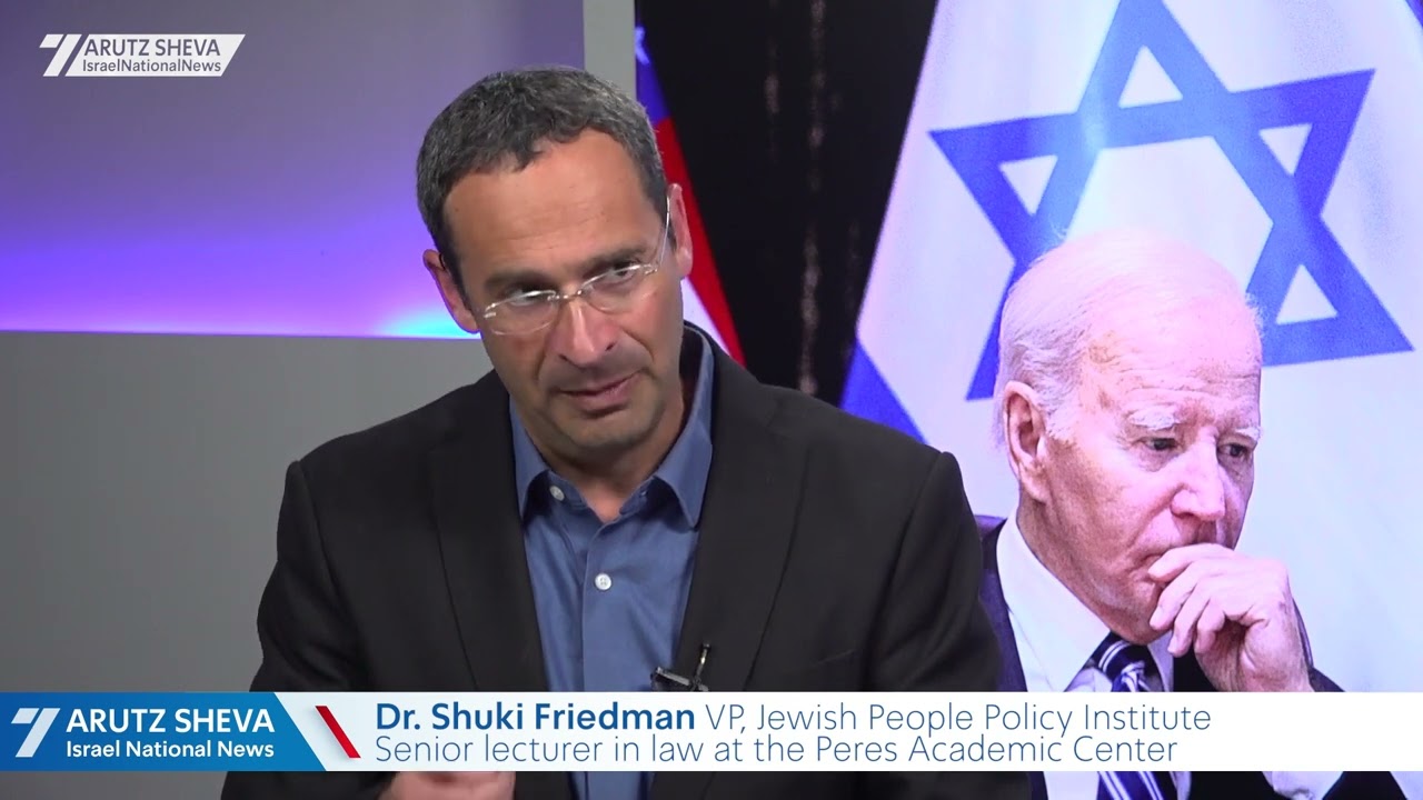 Dr. Shuki Friedman: ‘Sanctions are because of internal American ...